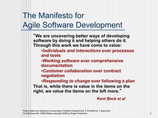 Agile Development software engineering process model | PDF