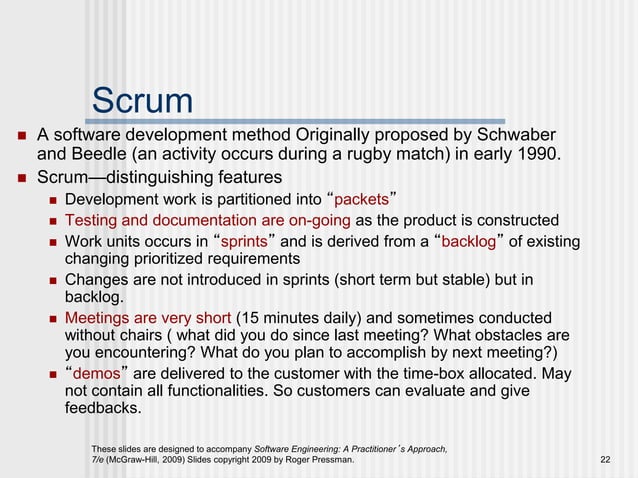 Agile Development software engineering process model | PDF