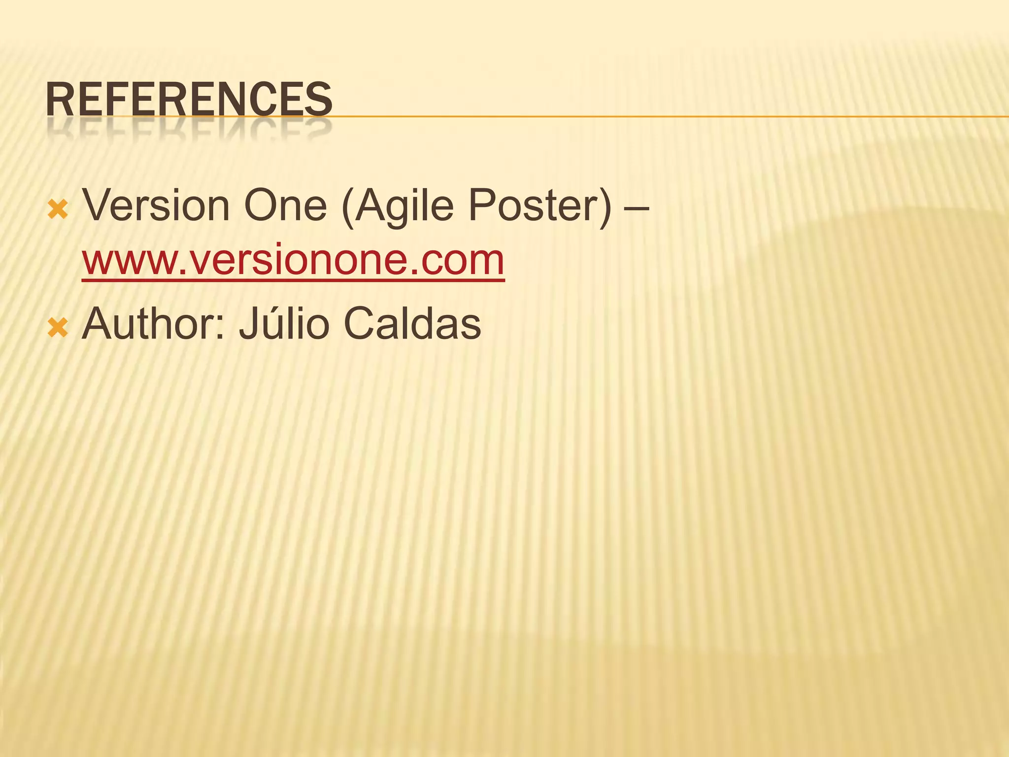 Agile development - based on agile poster from version one | PDF
