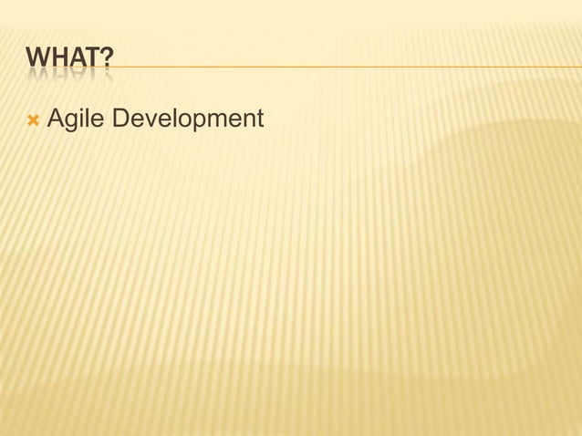 Agile development - based on agile poster from version one | PDF