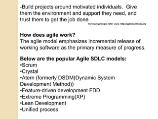Agile Software Development Model | PPTX