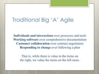 Agile Development Practices - Productivity | PPT