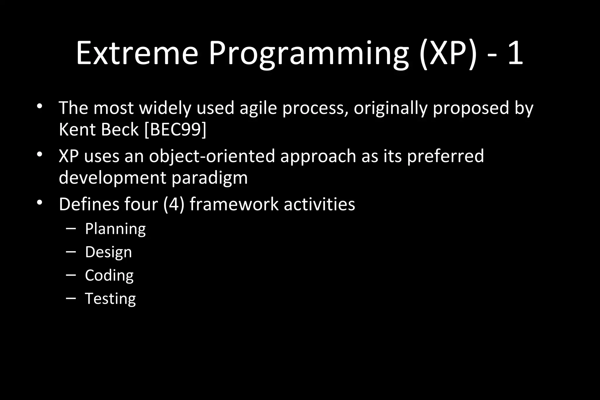 Agile Development Software Engineering Ppt
