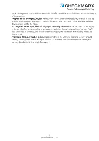 10 Steps To Secure Agile Development | PDF | Web Development | Internet