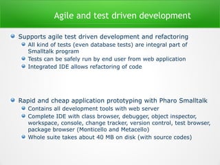Agile Development with Smalltalk - Long | PDF