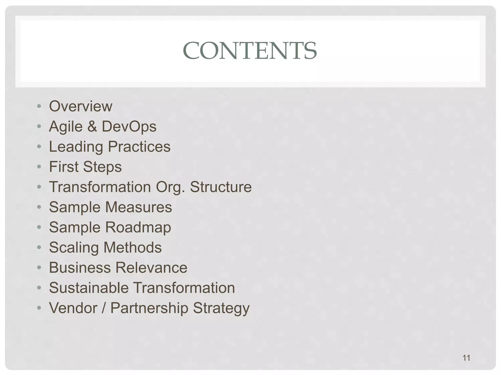 Agile Devops Transformation Strategy Ppt