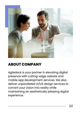 Agiledock: Shaping Excellence in Mobile, Web, and Cloud Solutions | PDF