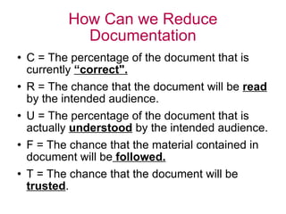 Agile documentation | PPT