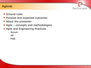 Agile Engineering Practices | PPT | Computer Software and Applications | Computing