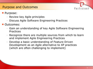 Agile Engineering Practices | PPT | Computer Software and Applications | Computing