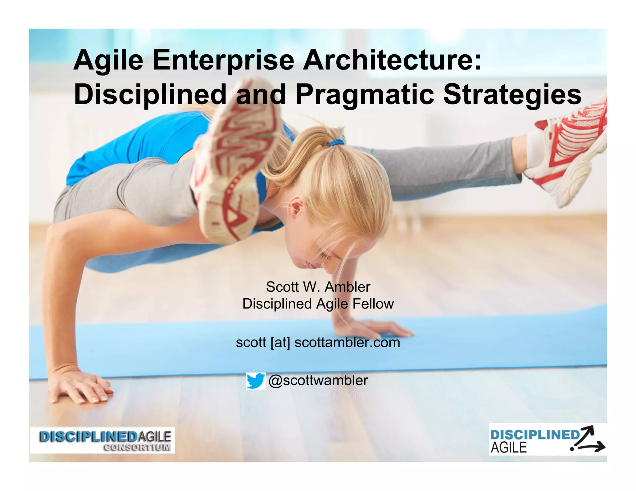 Agile enterprise architecture | PDF