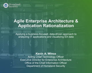 Agile Enterprise architecture.pptx | Computer Software and Applications | Computing