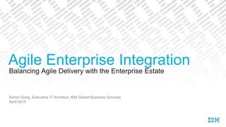 Agile enterprise integration | PPT