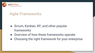 Agile Enterprise Software Development | PPT