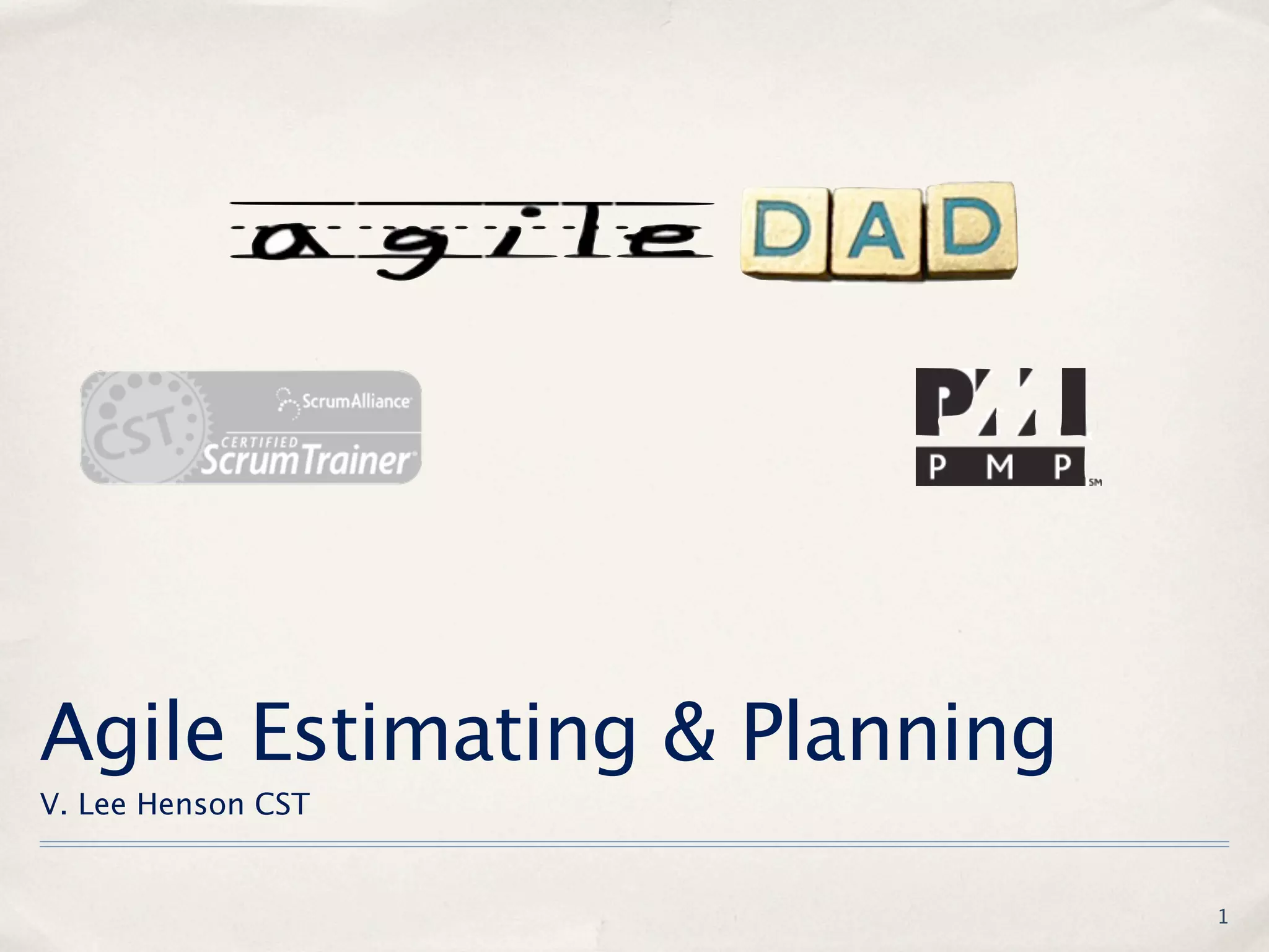 Agile Estimating & Planning | KEY