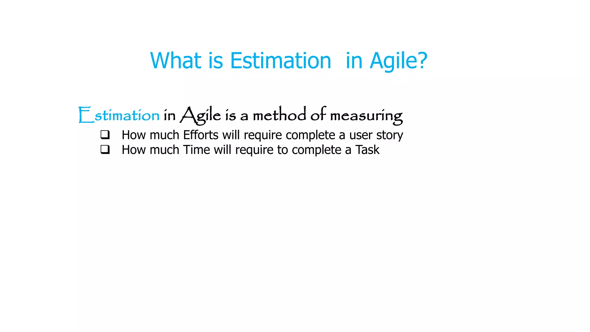 Agile Estimating and Planning | PPT