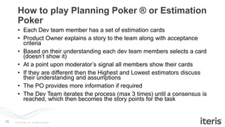 Agile estimation | PPTX