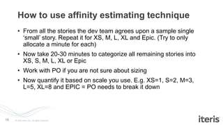 Agile estimation | PPTX