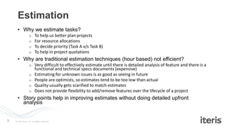 Agile estimation | PPTX