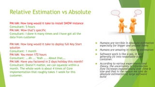 Agile estimation | PPTX | Web Development | Internet