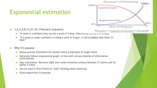 Agile estimation | PPTX