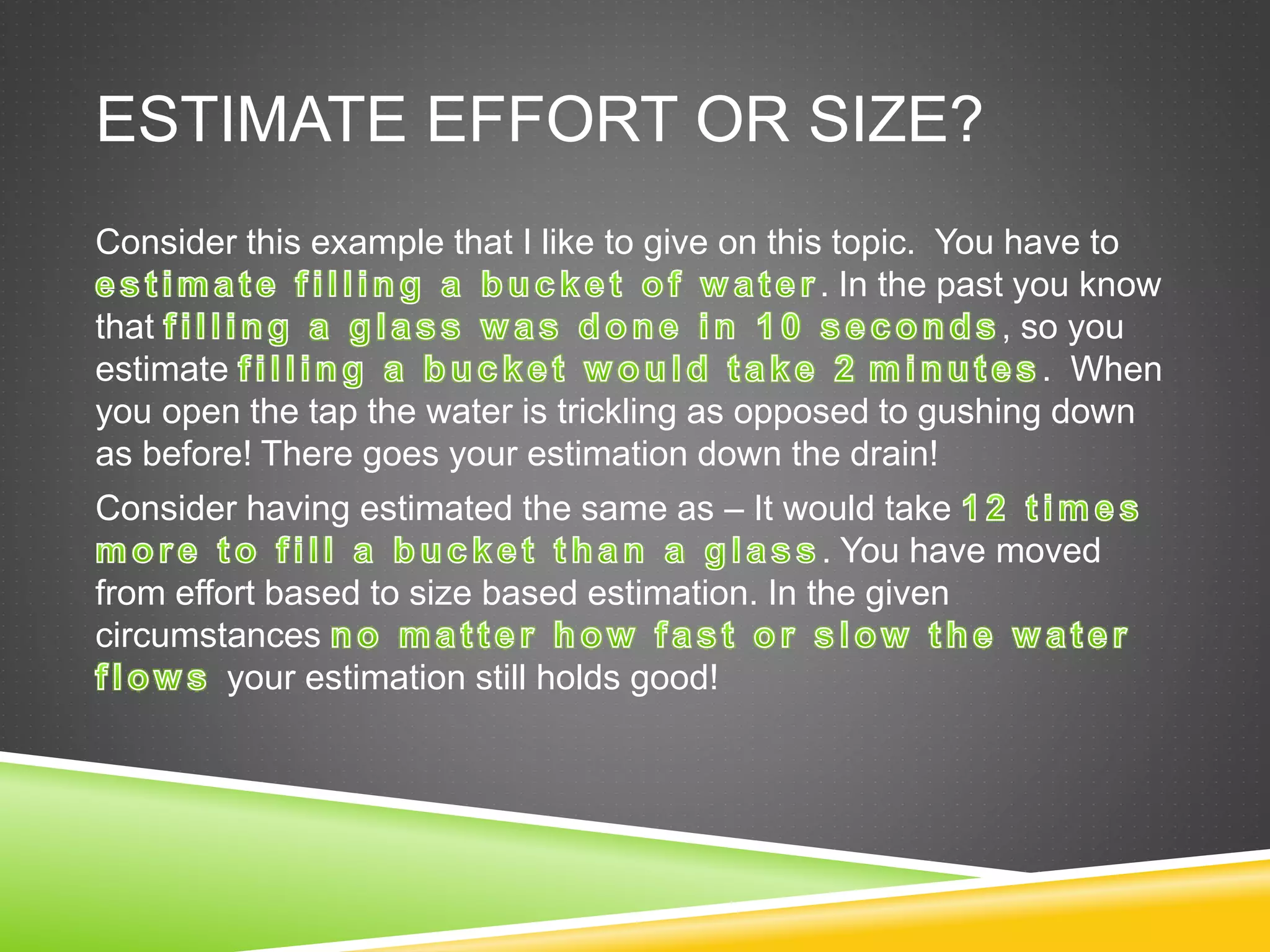 Agile Estimation & Capacity Planning | PPTX