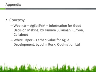 Agile EVM | PPT
