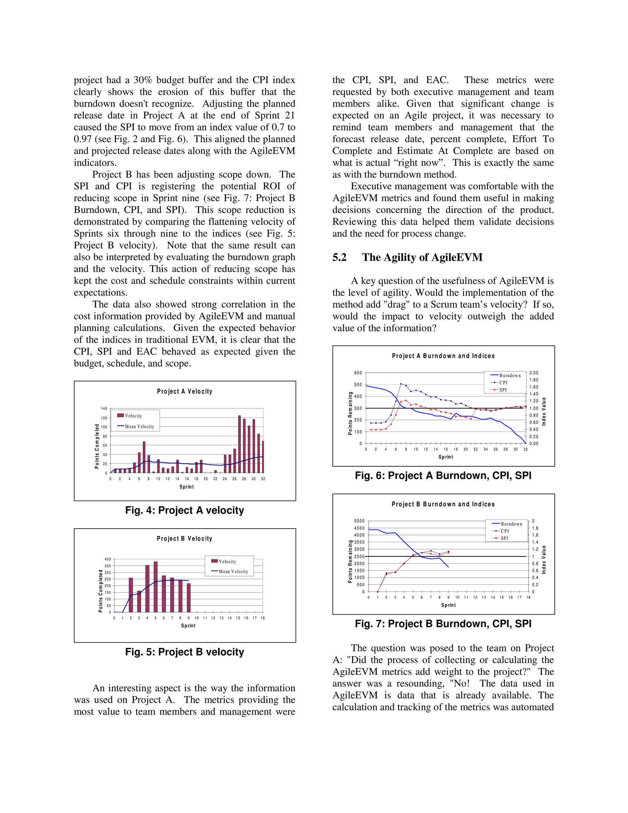 Agile evm earned value management in scrum projects | PDF