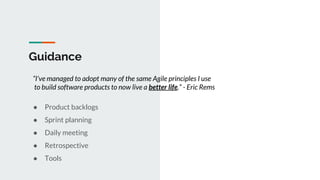 Agile For Life : Becoming Agile Family | PPTX