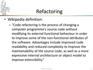 Agile for process improvement | PPT