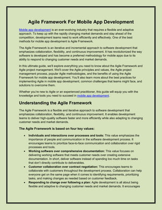 Agile Framework For Mobile App Development.pdf