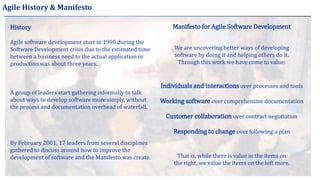 Agile frameworks | PPTX