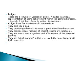 Agile gamification | PPTX