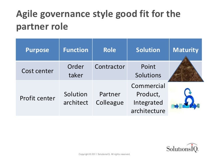 Agile governance