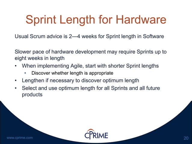 Introduction To Agile Hardware Ppt