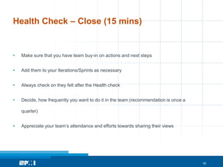 Agile health barometer | PDF
