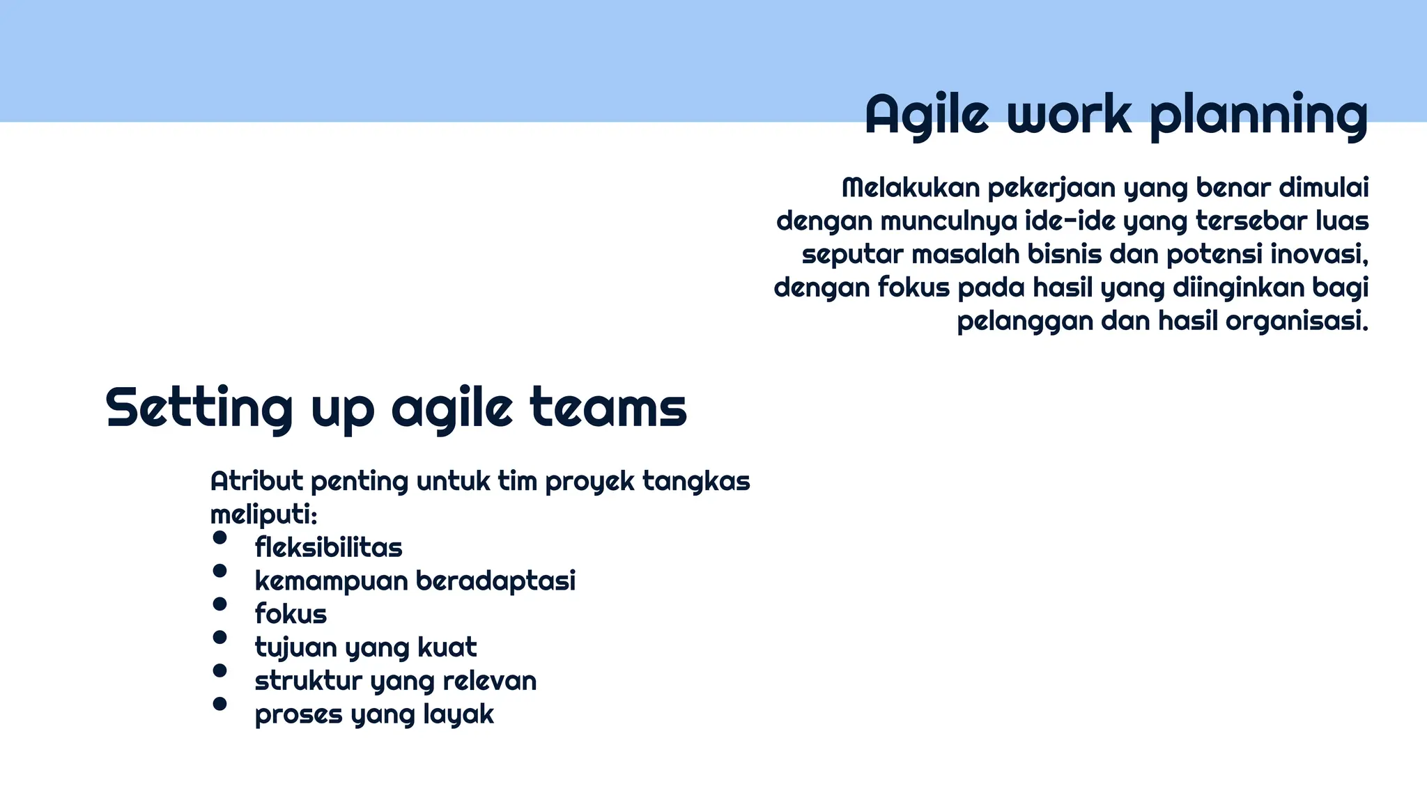 Materi Agile Implementation oleh Kelompok 2 | PPTX
