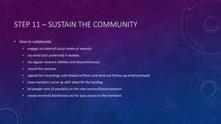 Agile Communities of Practice - Set Up, Sustain, and Succeed | PPT