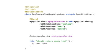 Take Control of your Integration Testing with TestContainers | PDF ...
