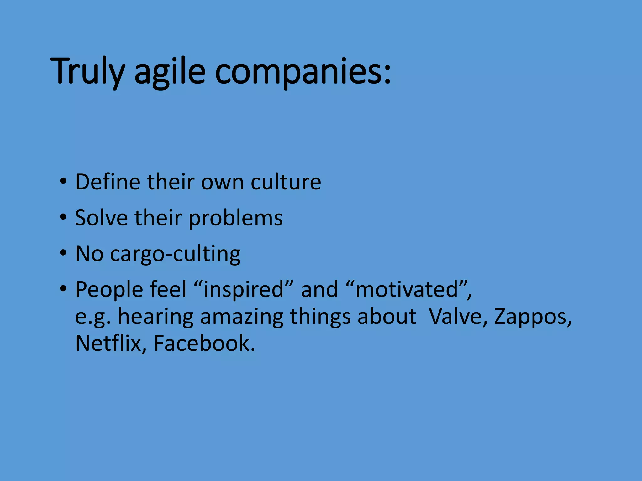Agile Transformation | PPT