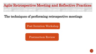 Reflection in Agile Retrospective (Agile Indonesia Conference) | PPTX