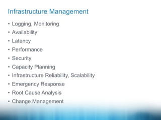 Agile infrastructure | PPT