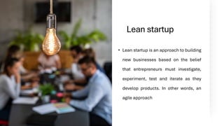 Agile Innovation- Lean start up- Business Model Canvas | PDF