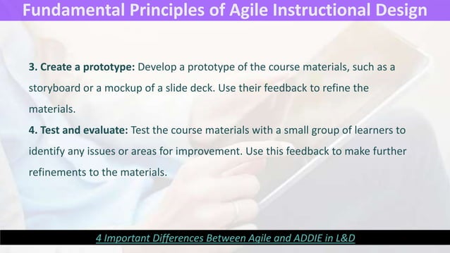 Agile Instructional Design for Updated Learning Content | PPT