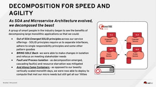 Agile integration: Decomposing the monolith | PPT