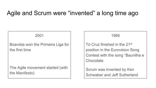 Agile is Dead :: Agile Connect Lisbon 2018 | PPT