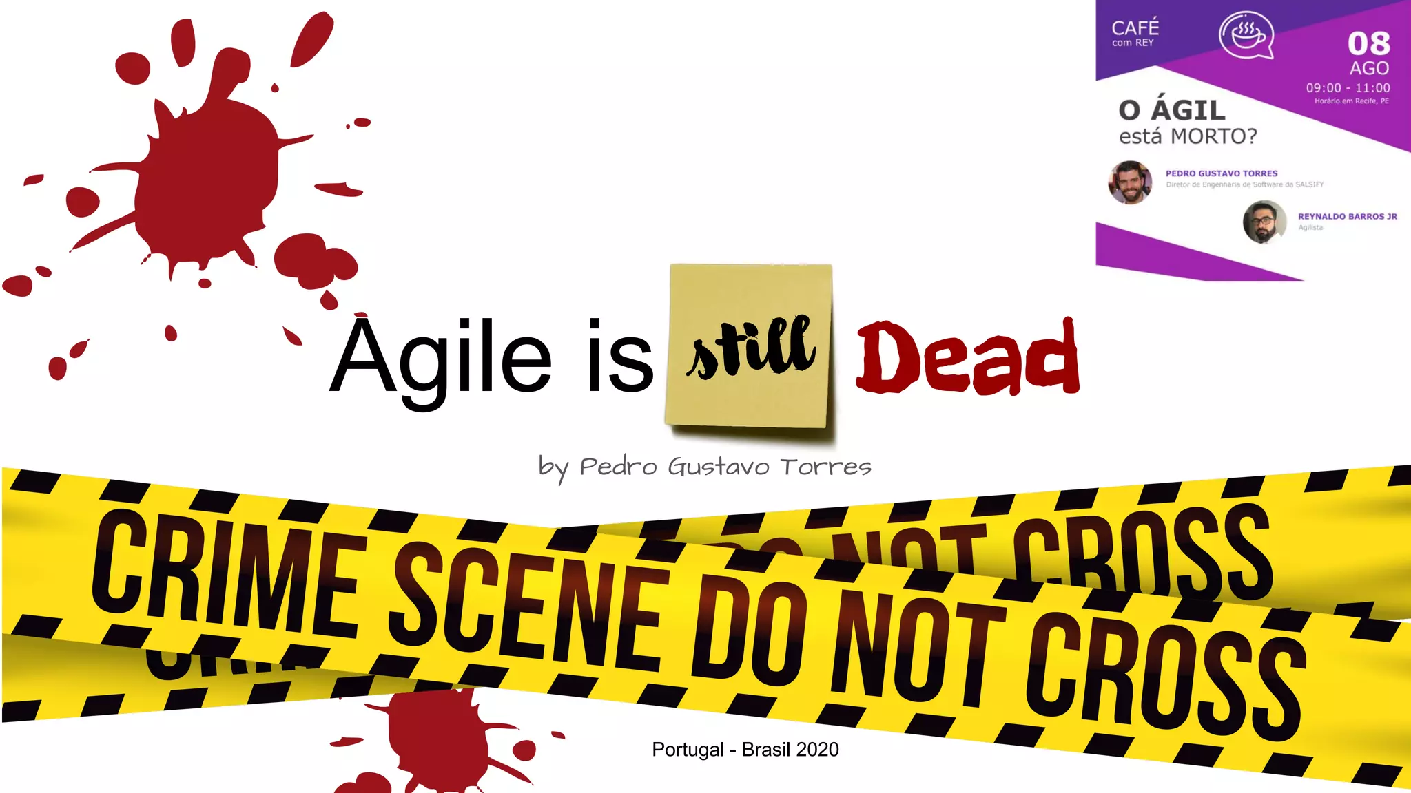 Agile is still dead :: Portugal - Brasil 2020 (Café com Rey) | PDF | Computer Software and ...
