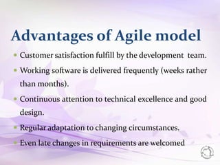 Agile life cycle models | PPTX | Technology & Computing