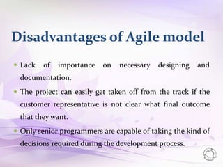 Agile life cycle models | PPTX | Technology & Computing