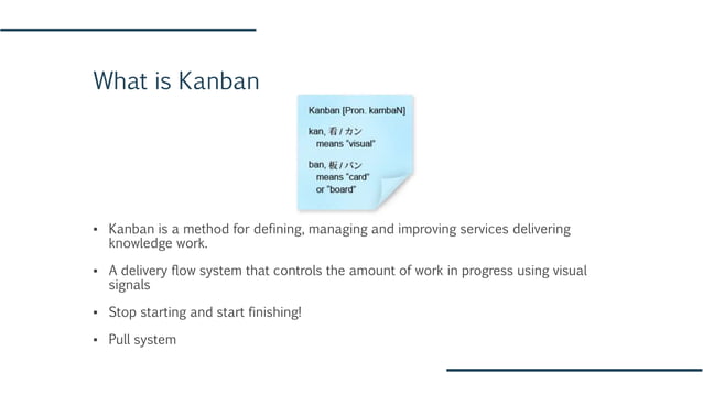 Agile kanban overview | PPT